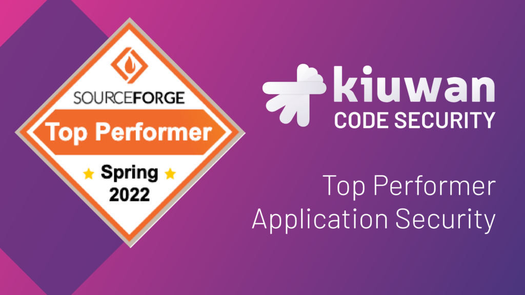 Kiuwan Selected As A Top Performer - Spring 2022 | Kiuwan