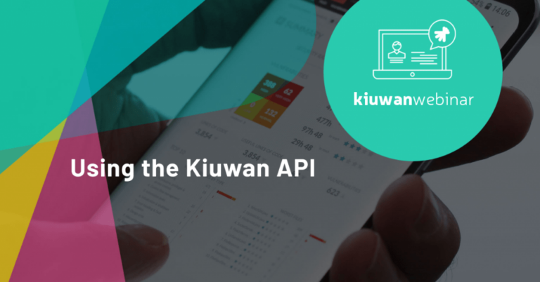 On-Demand Webinar: Using The Kiuwan API | Kiuwan